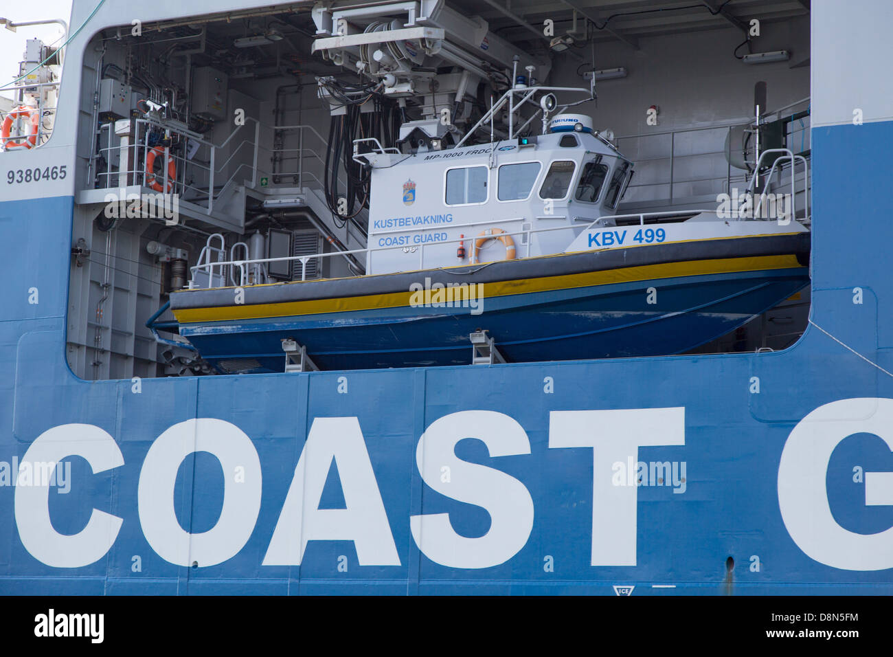 Swedish Coast Guard ship in Gothenburg, Sweden Stock Photo - Alamy