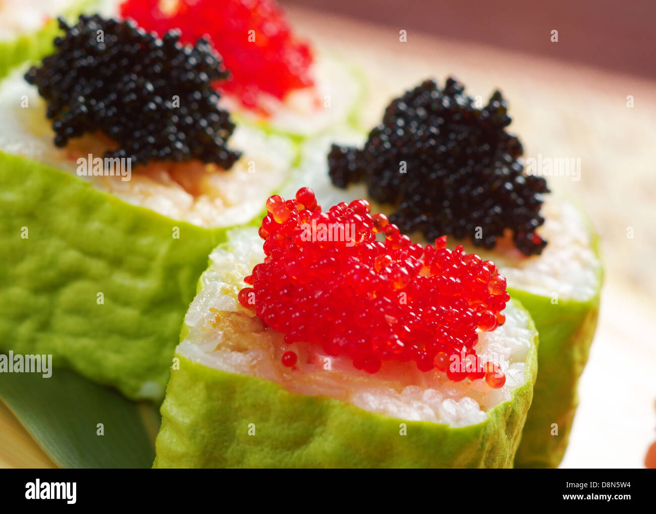 Avocado fish roe hi-res stock photography and images - Alamy