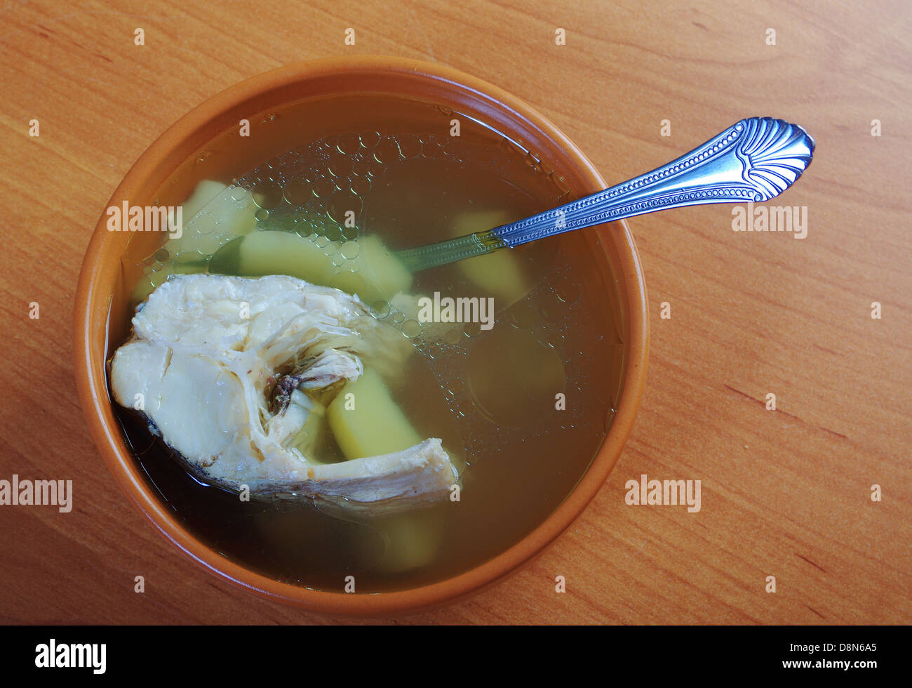 Ukhal fish soup Stock Photo - Alamy