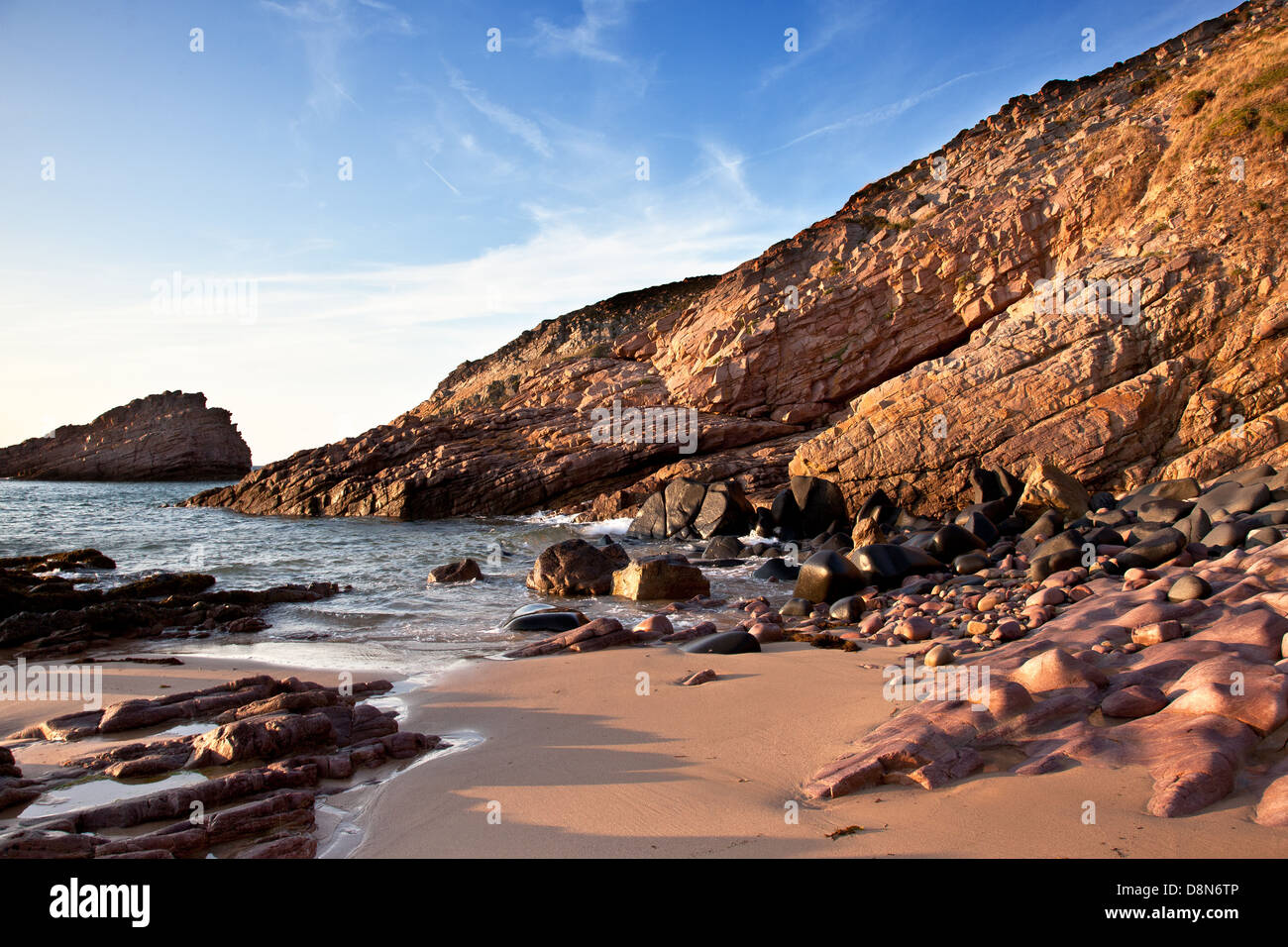 Beach in Brittany France Stock Photo - Alamy
