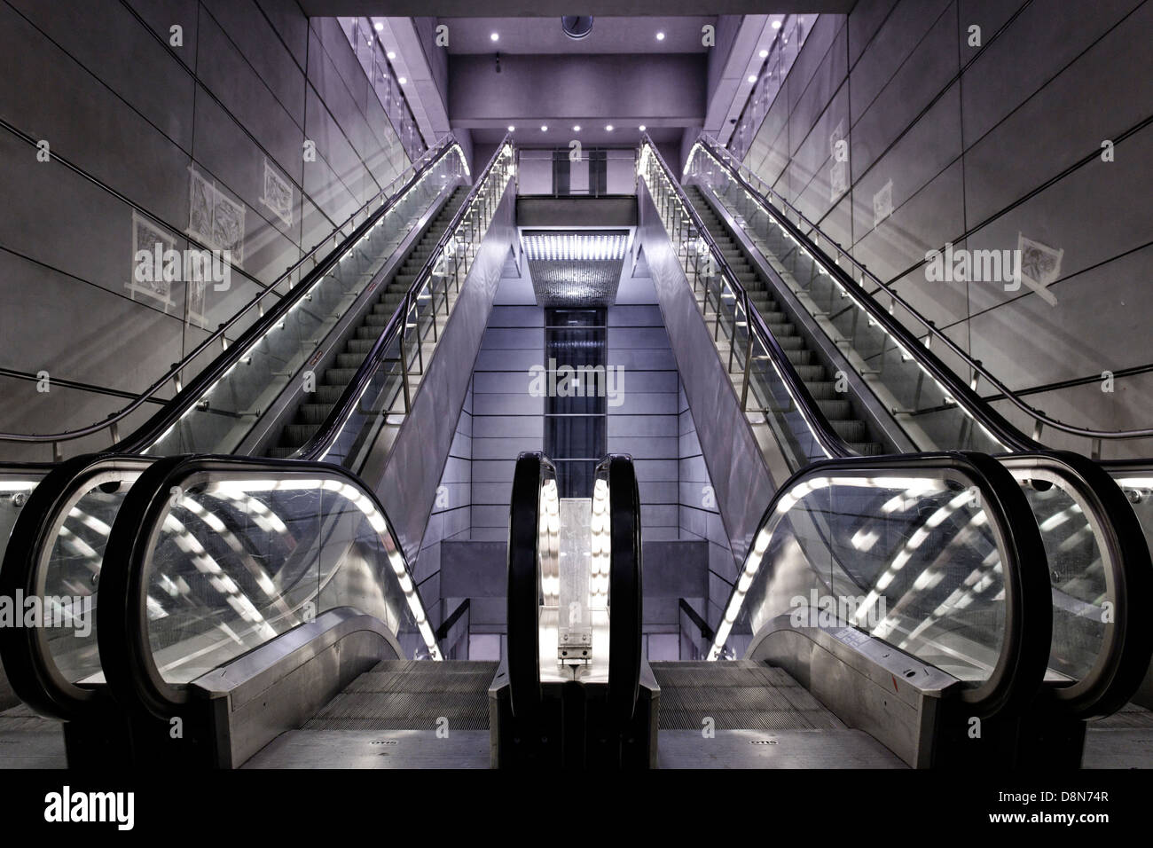 Metro, Copenhagen, Denmark, Scandinavia, Europe Stock Photo - Alamy