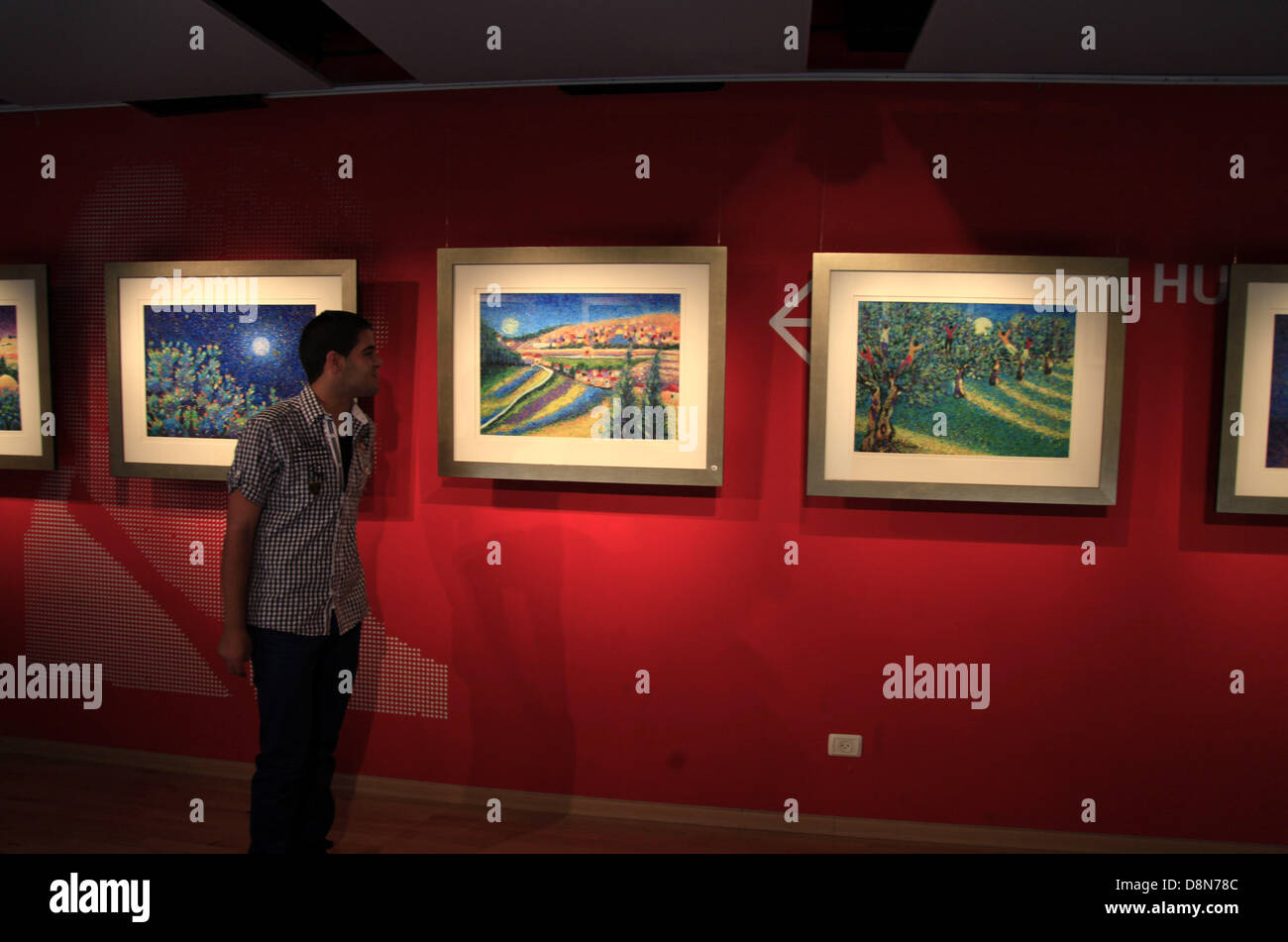 June 1, 2013 - Jerusalem, Jerusalem, Palestinian Territory - A visitor ...