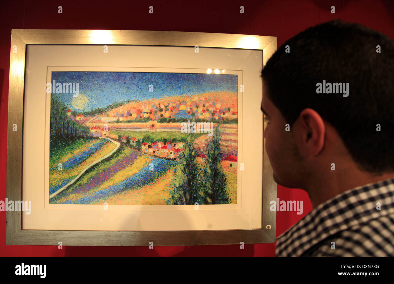 June 1, 2013 - Jerusalem, Jerusalem, Palestinian Territory - A visitor ...