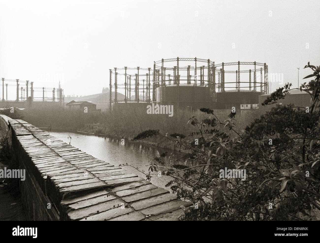 Grand Union Canal, gasometers wildlife refuge and Victorian ...