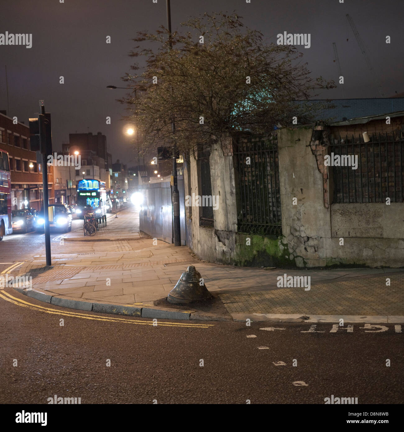 York Way on the corner of Goods Way during redevelopment of King's ...