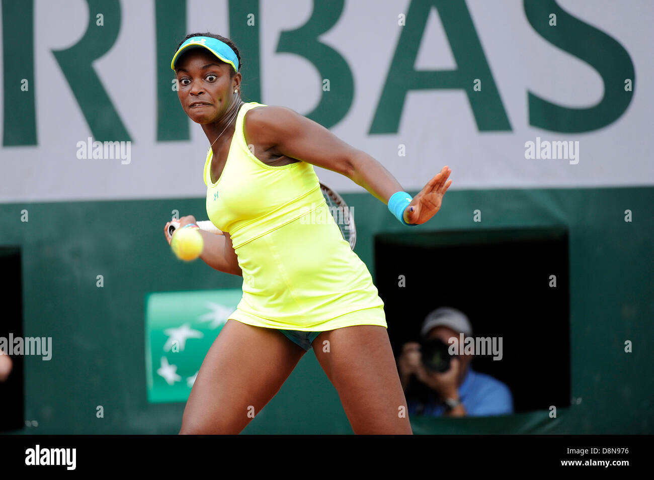Paris, France. 1st June 2013. Sloane Stephens of the United States of ...