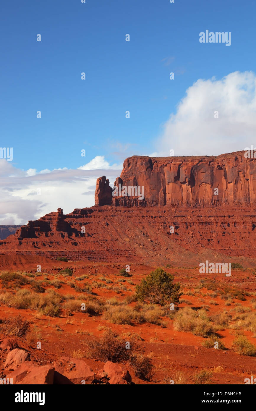 The cliffs of red sandstone Stock Photo - Alamy
