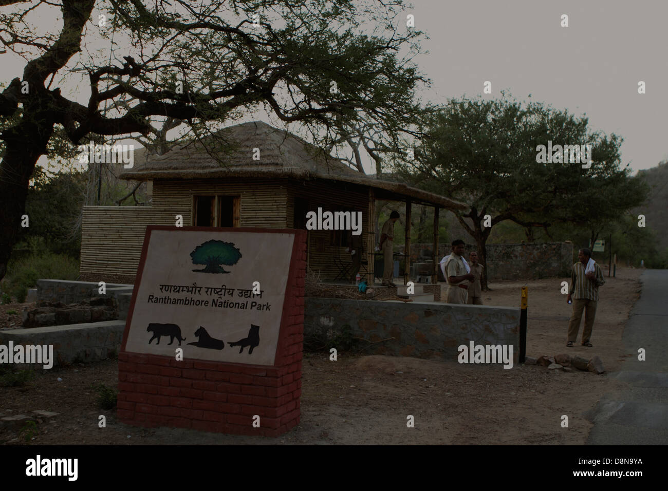 Ranthambhor fort hi-res stock photography and images - Alamy