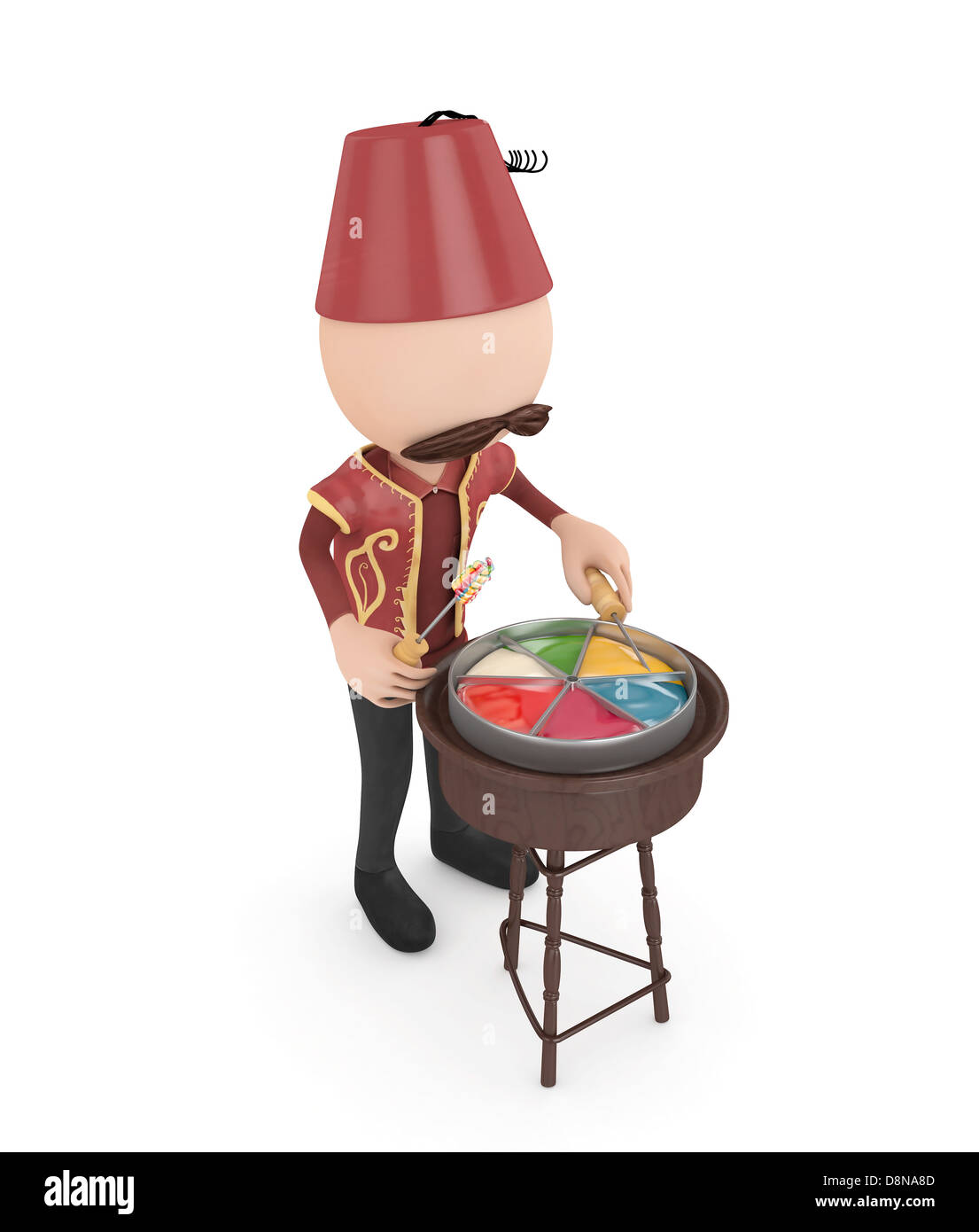 Traditional salesman Cut Out Stock Images & Pictures - Alamy