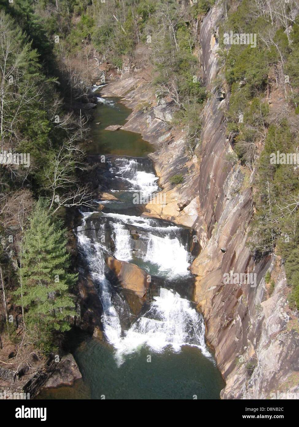 Tahula Gourge falls Georgia USA Stock Photo - Alamy