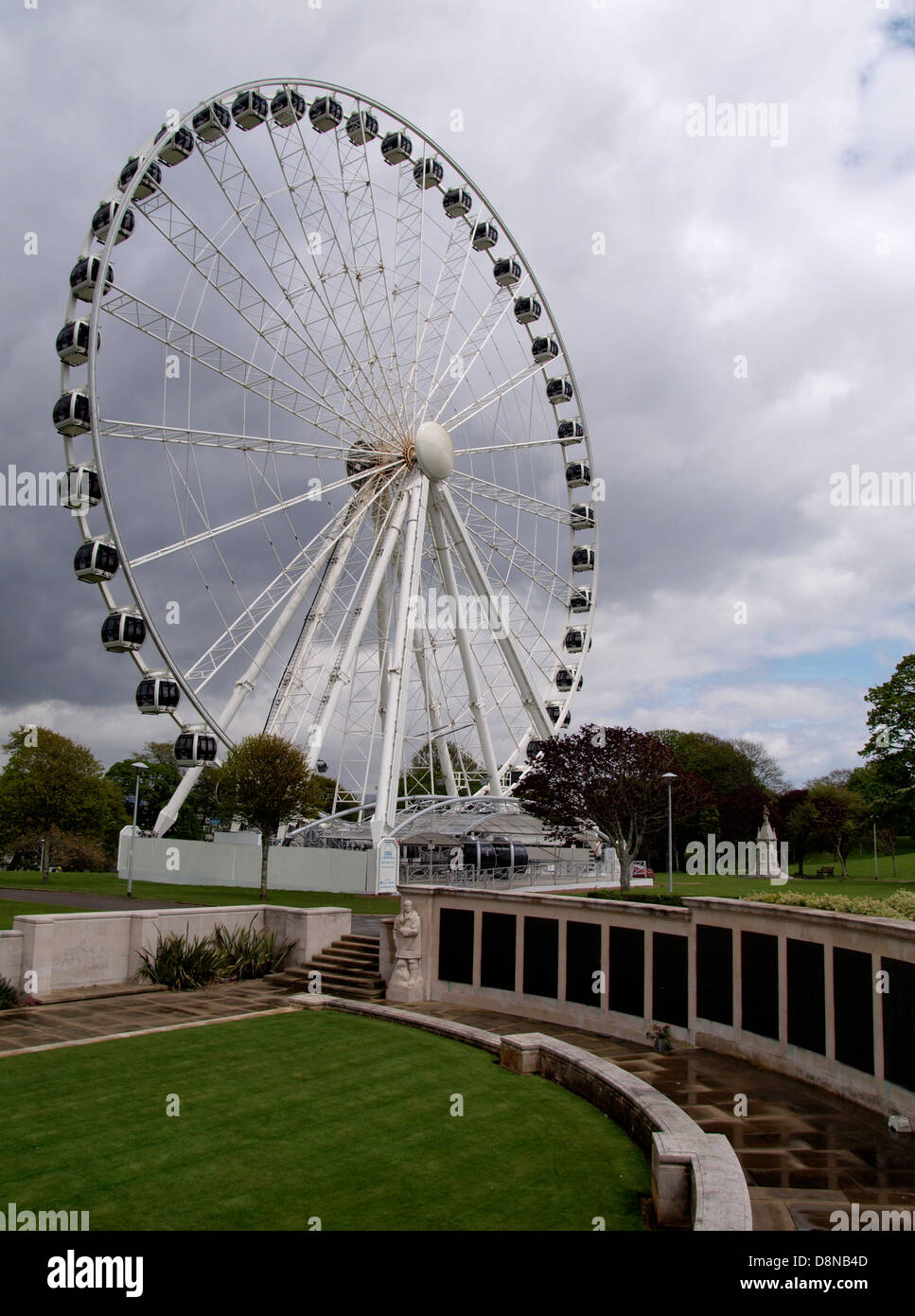 Plymouth Eye big wheel, Plymouth Hoe, Devon, UK 2013 Stock Photo - Alamy
