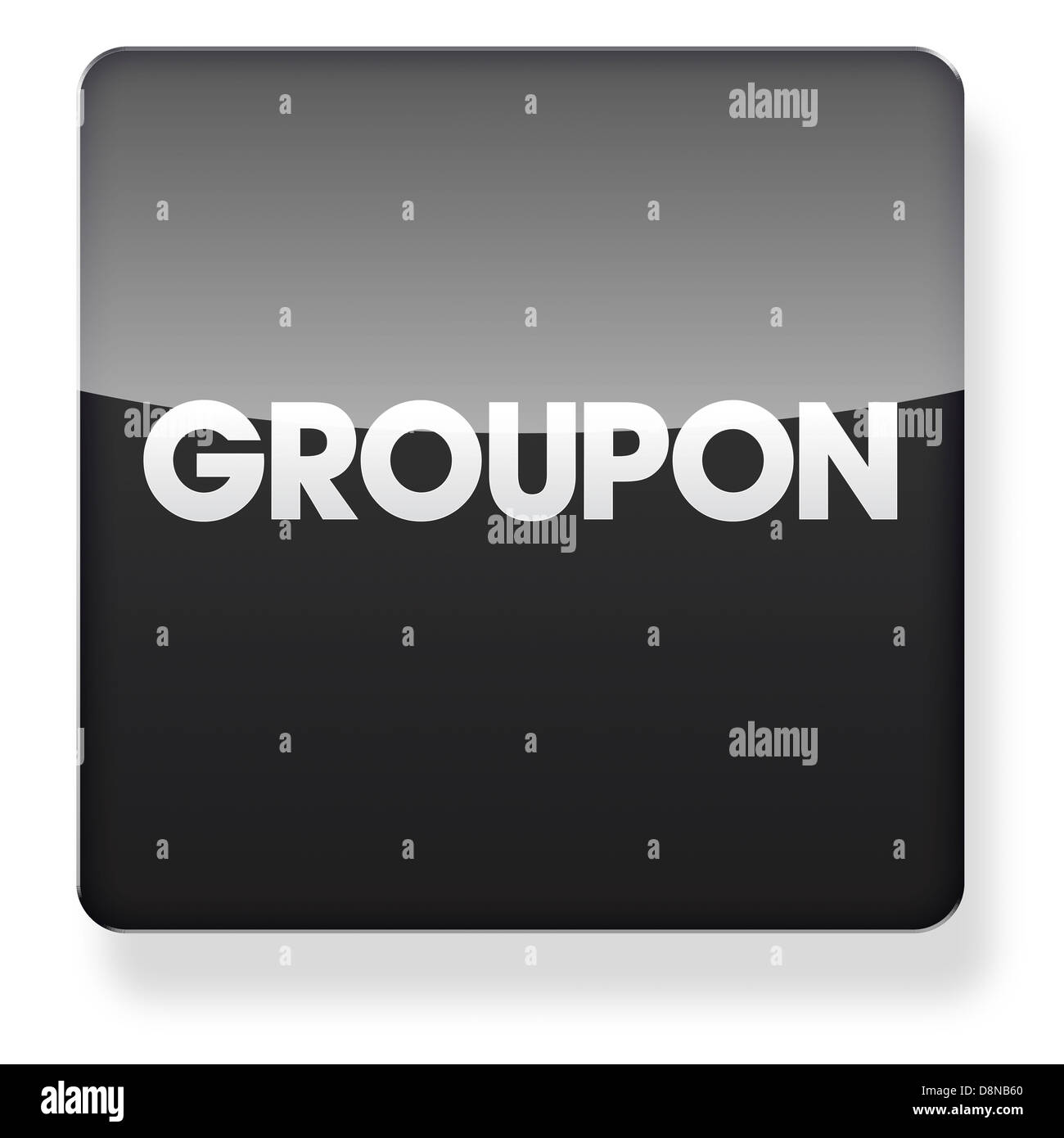 Groupon logo as an app icon. Clipping path included Stock Photo - Alamy