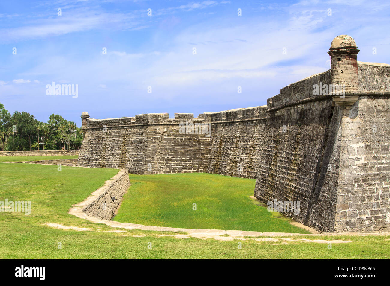 St. Augustine Fort, Castillo de San Marcos National Monument, Florida ...