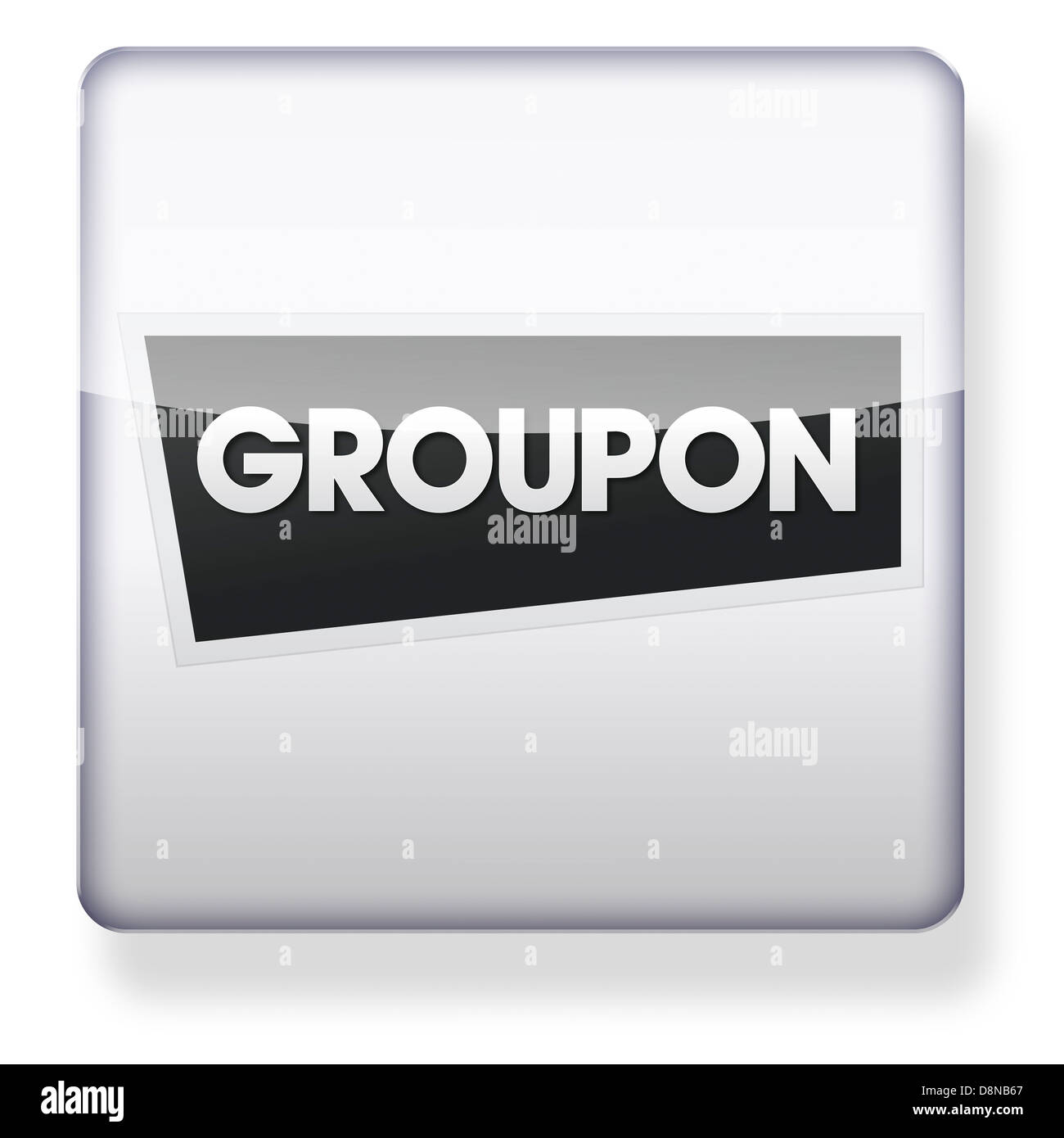 Groupon logo as an app icon. Clipping path included Stock Photo - Alamy