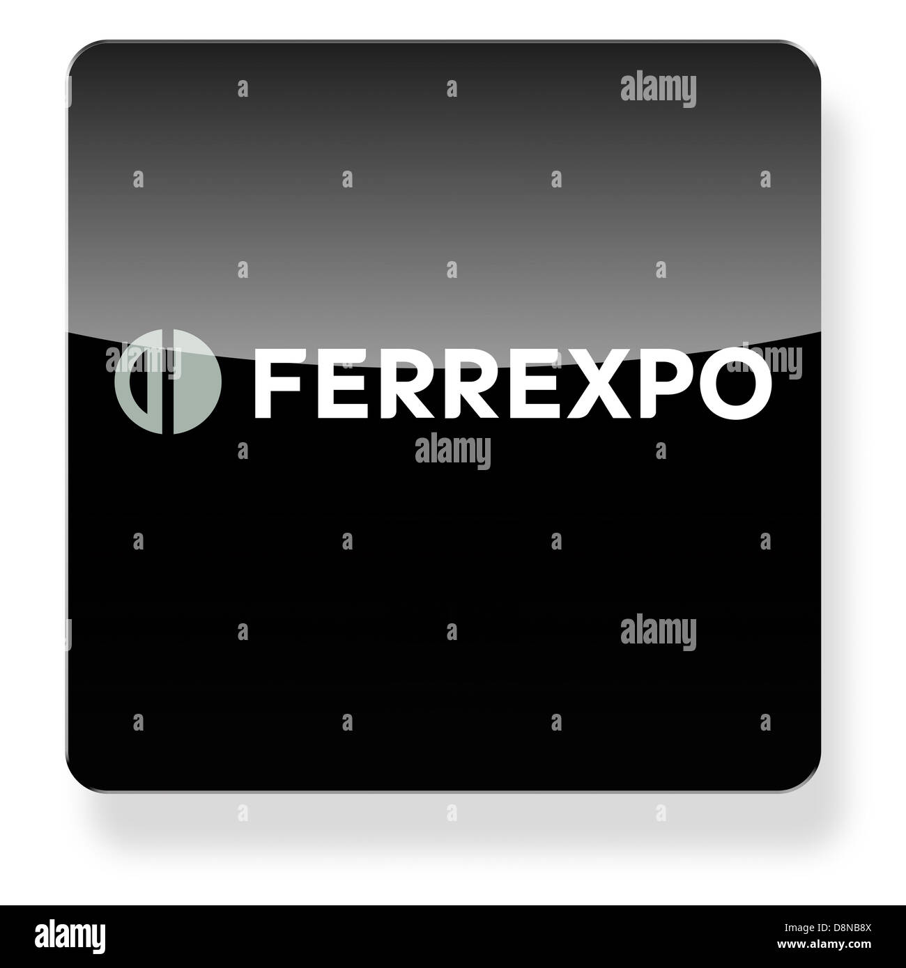 Ferrexpo logo as an app icon. Clipping path included Stock Photo - Alamy