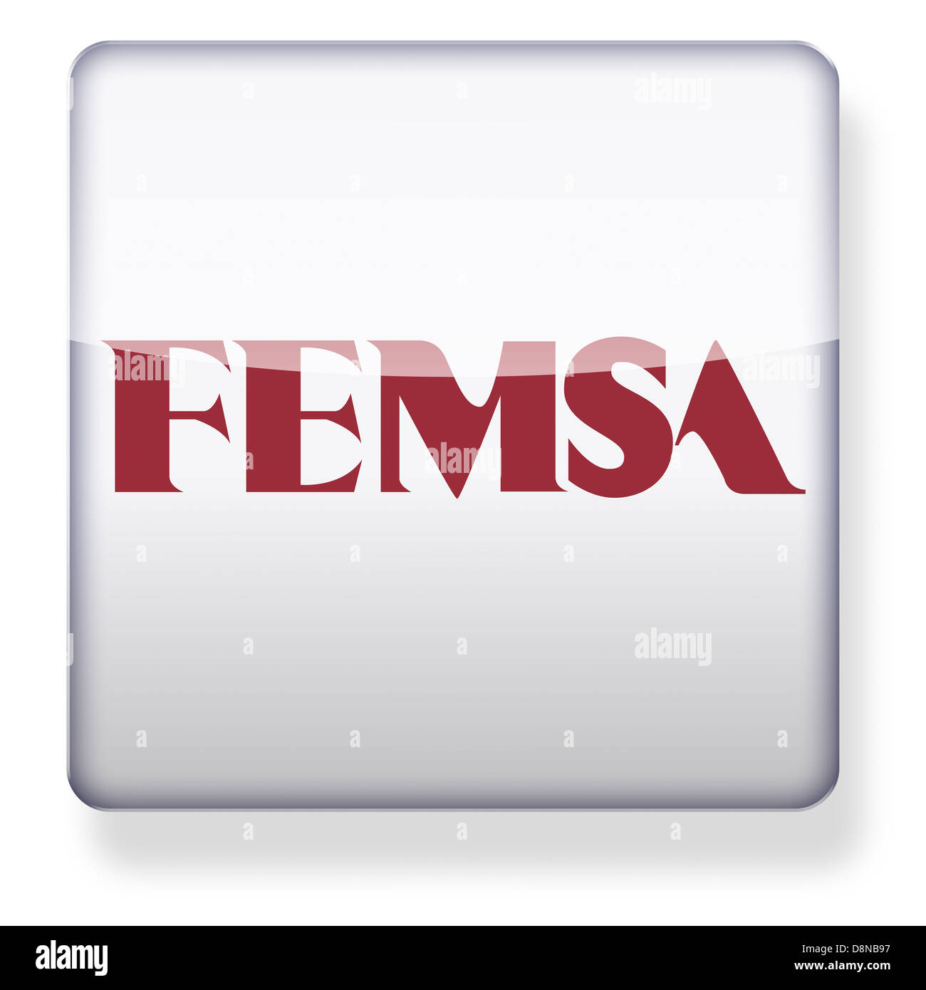 Femsa logo as an app icon. Clipping path included Stock Photo - Alamy