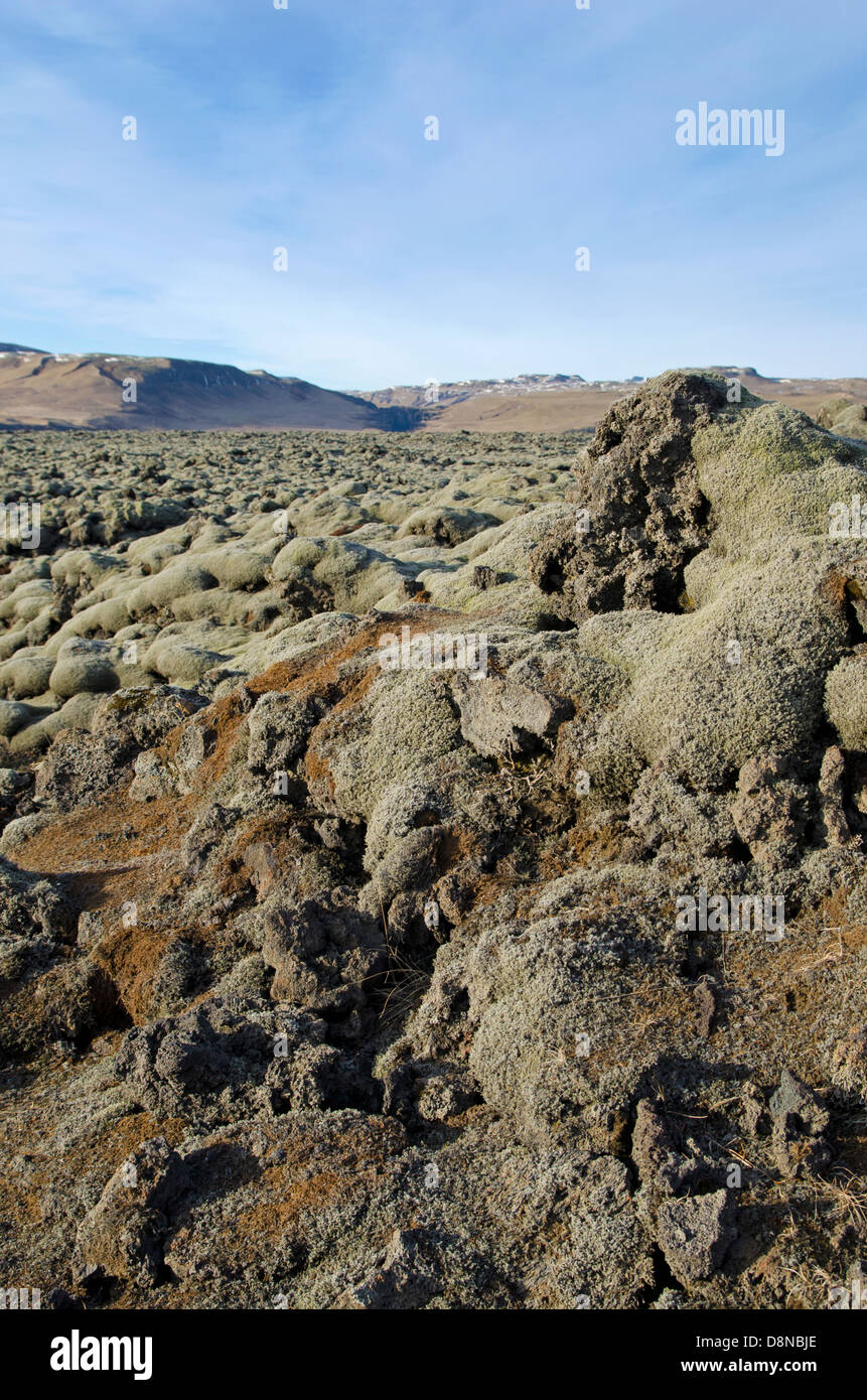 Lava Fields, Iceland Stock Photo - Alamy
