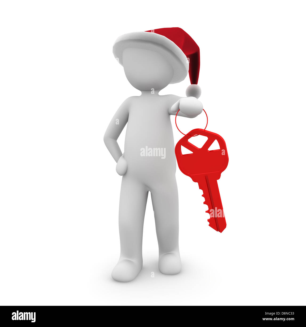3d open santa claus hi-res stock photography and images - Alamy