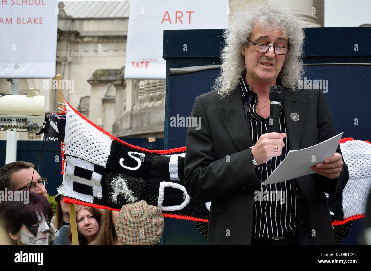 National March Against the Badger Cull, Saturday 1st June 2013, by Tate ...