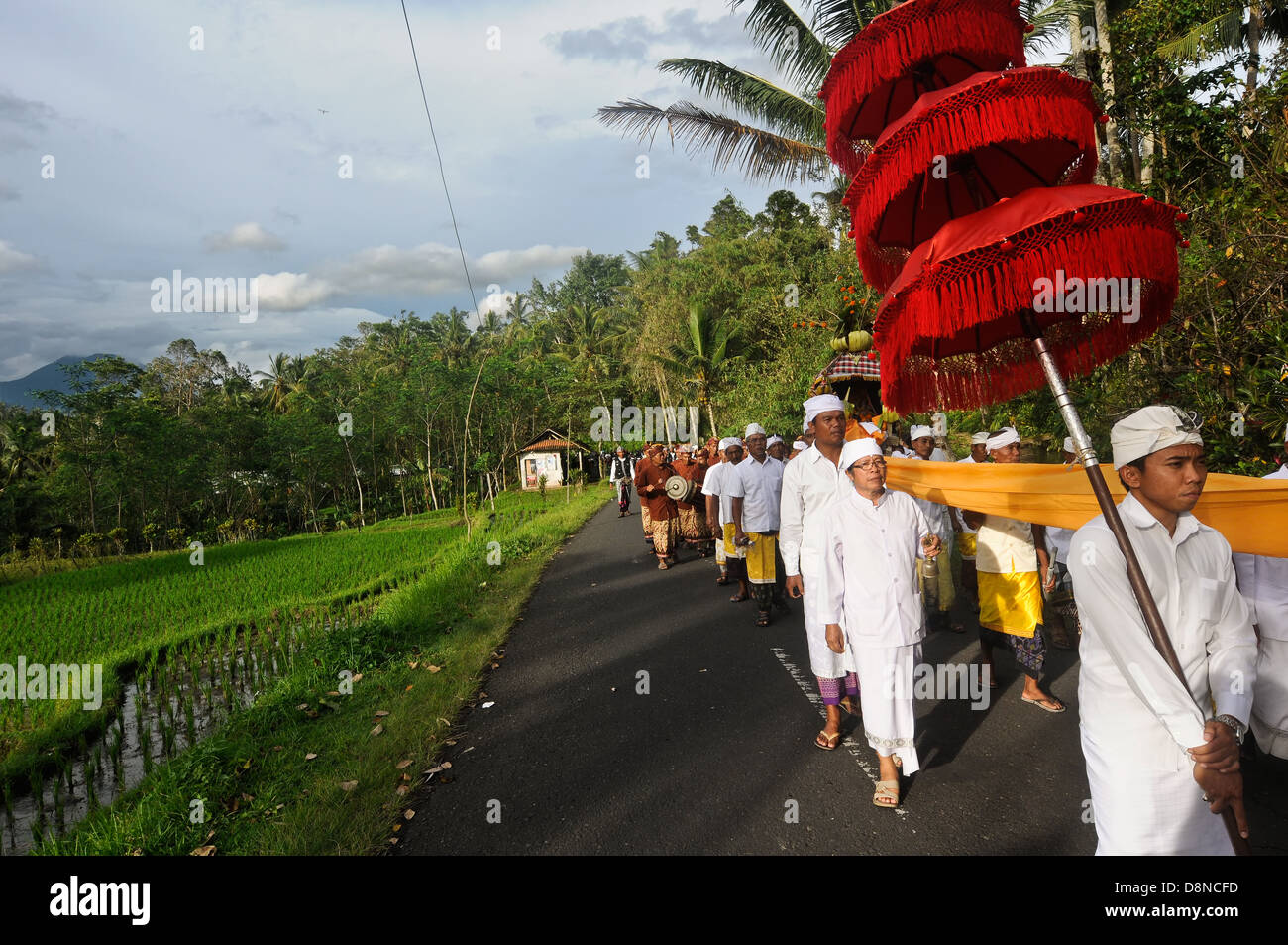 Hindu rituals on the Indonesian island of Bali Stock Photo - Alamy
