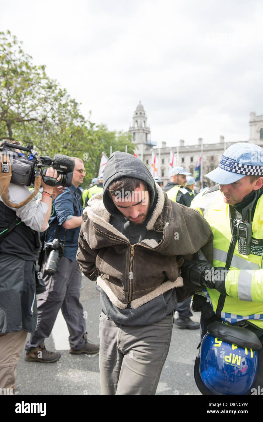Arrested protester hi-res stock photography and images - Alamy