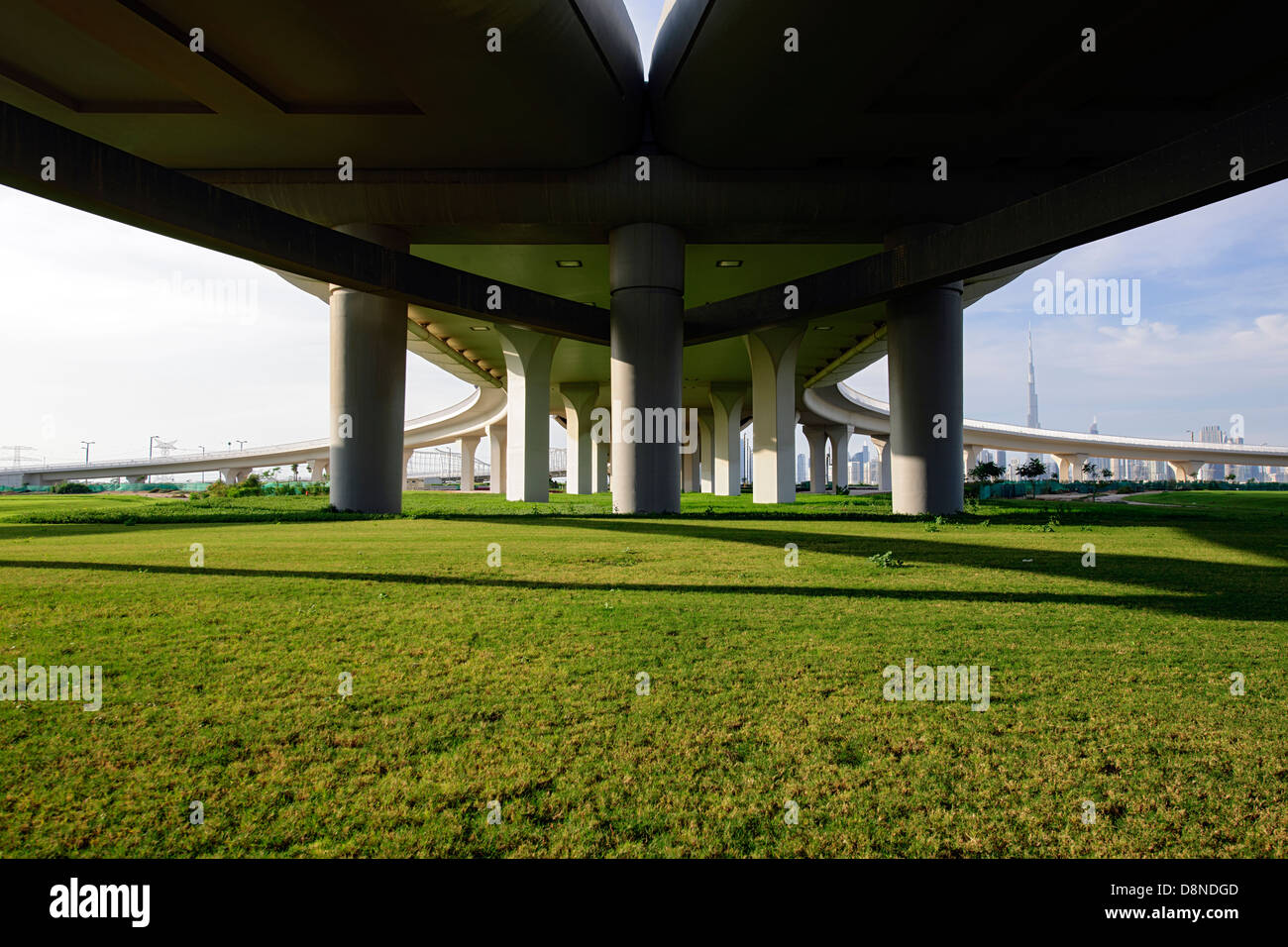 Meydan Bridge, Dubai, UAE Stock Photo - Alamy