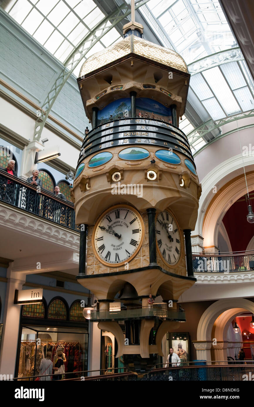 Queen victoria building royal clock High Resolution Stock Photography ...
