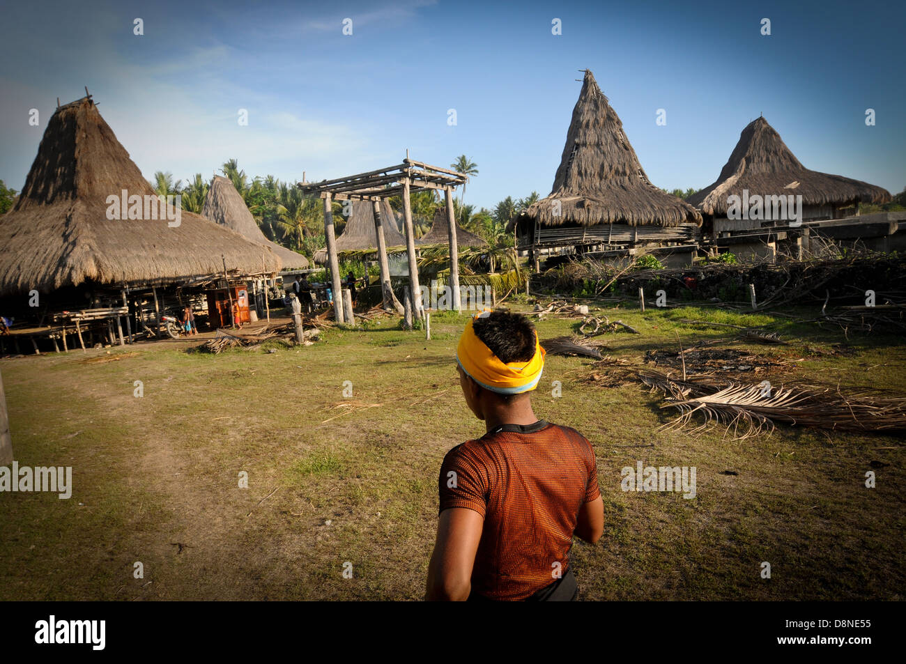 Sumba traditional architecture hi-res stock photography and images - Alamy