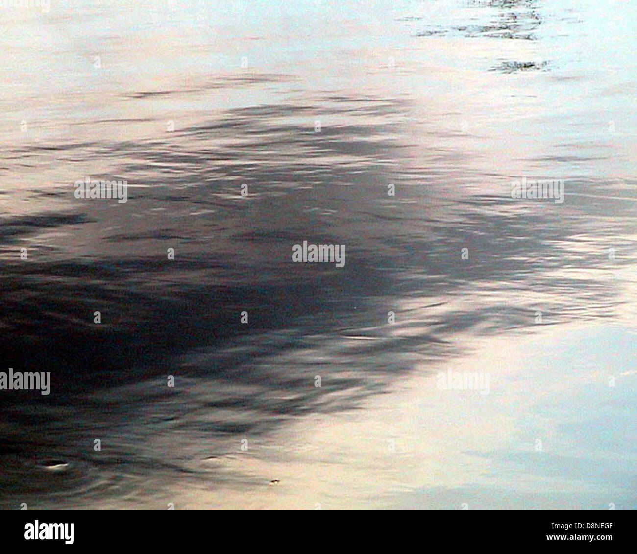 This image shows a close-up view of water, highlighting its clear ...
