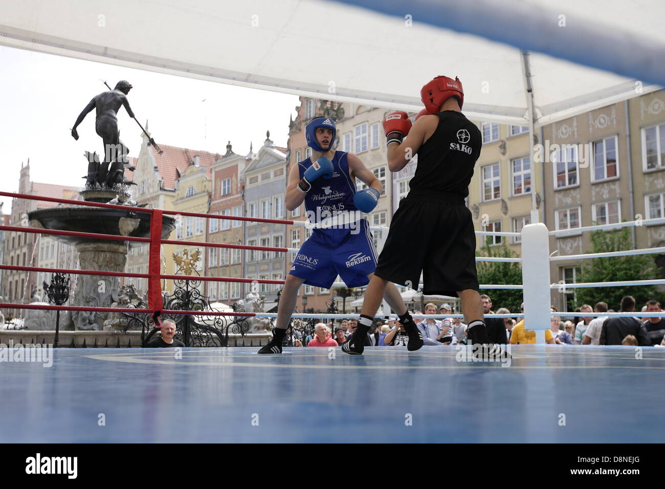 Gdansk, Poland 1st, June 2013 Zygmunt Chychla's International Boxing ...