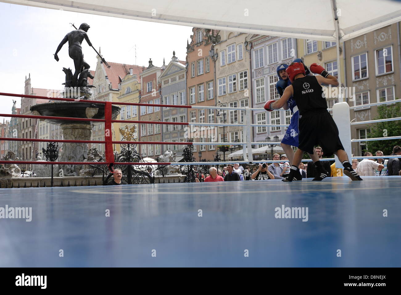 Gdansk, Poland 1st, June 2013 Zygmunt Chychla's International Boxing ...