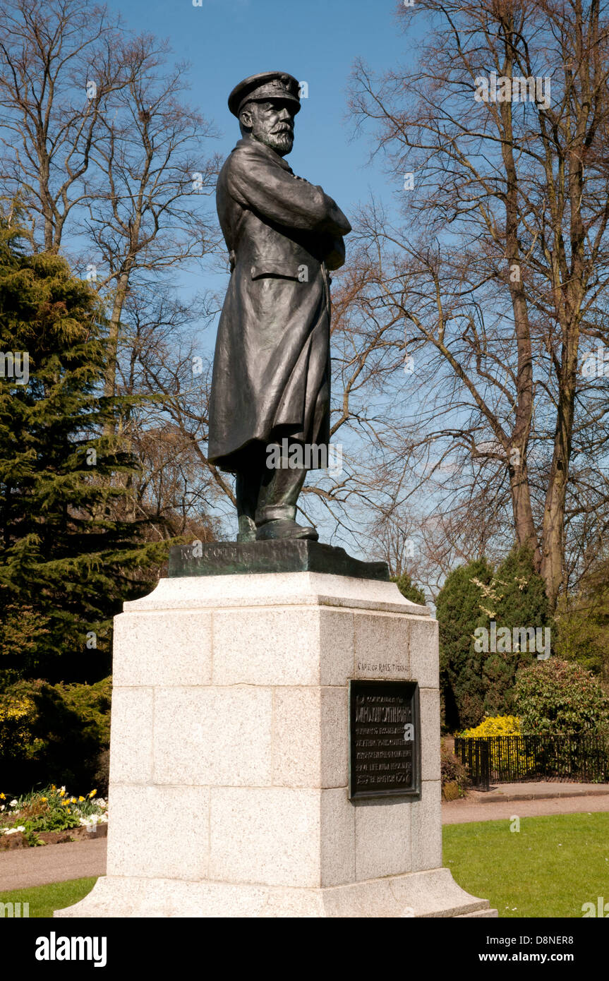 Bronze statue of Commander Edward John Smith Captain of the Titanic in ...
