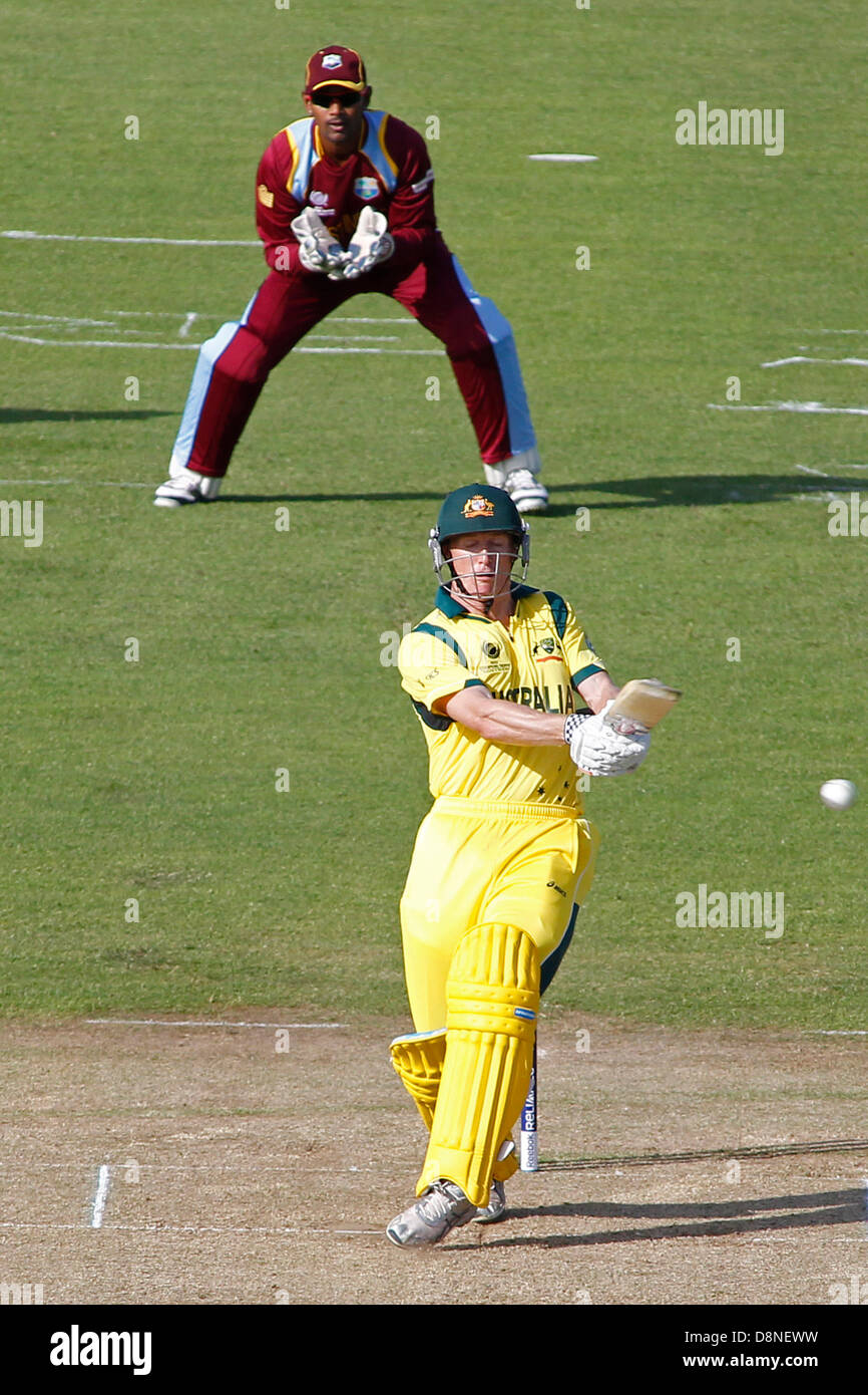 CARDIFF, WALES - June 01: Australia's George Bailey during the ICC ...