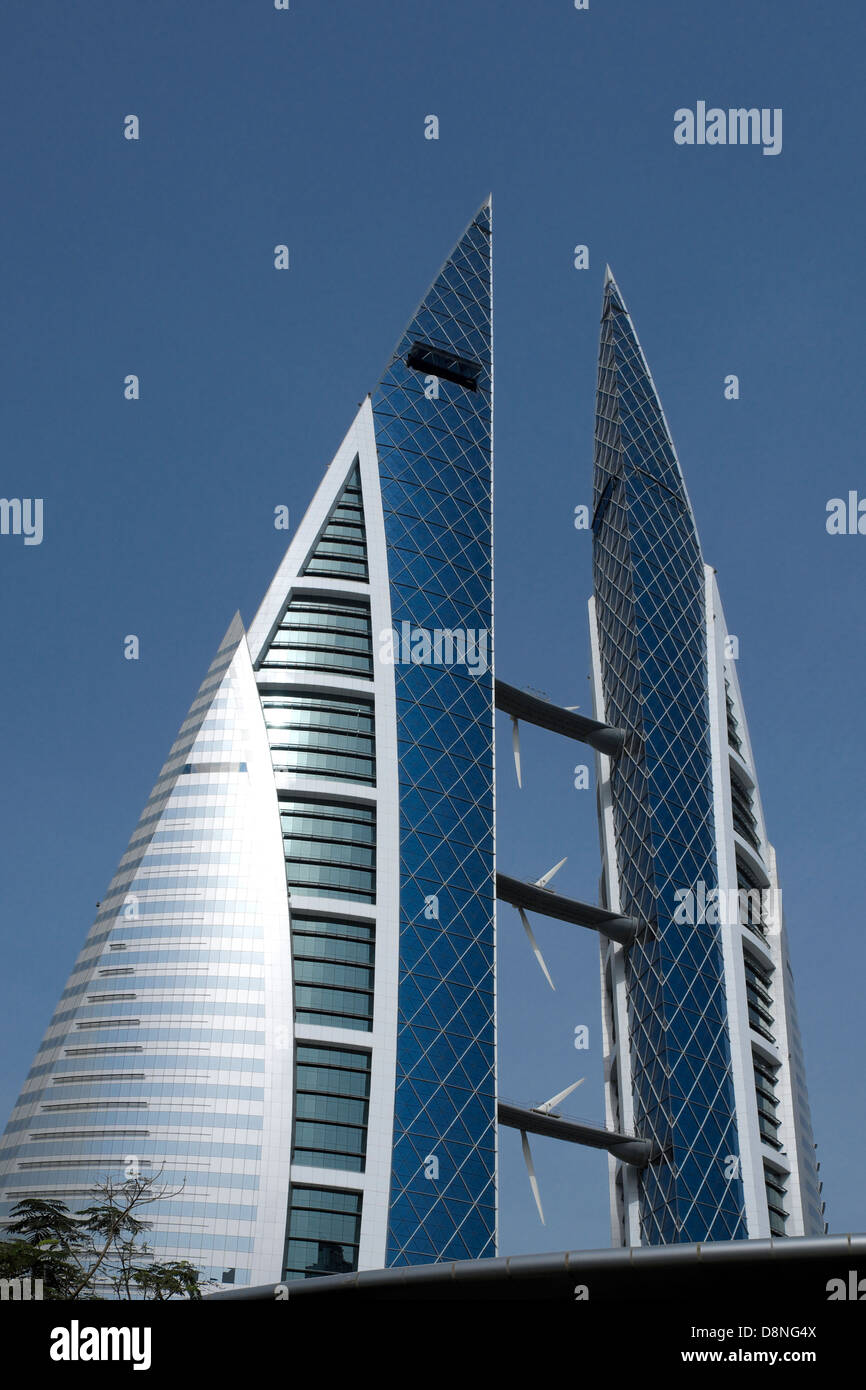 World Trade Center Complex, Manama, Kingdom of Bahrain, Persian Gulf ...