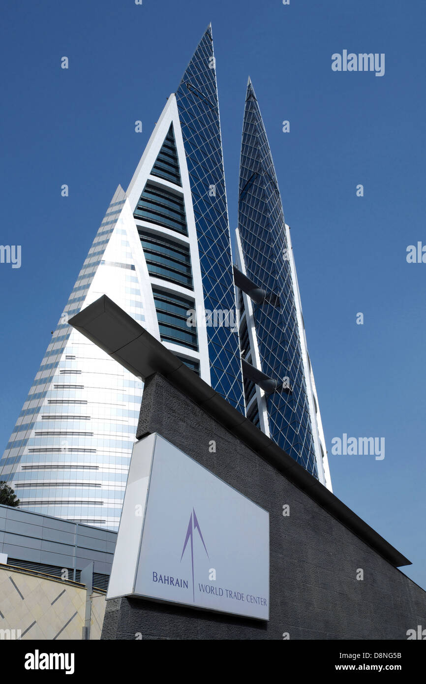 World Trade Center Complex, Manama, Kingdom of Bahrain, Persian Gulf ...