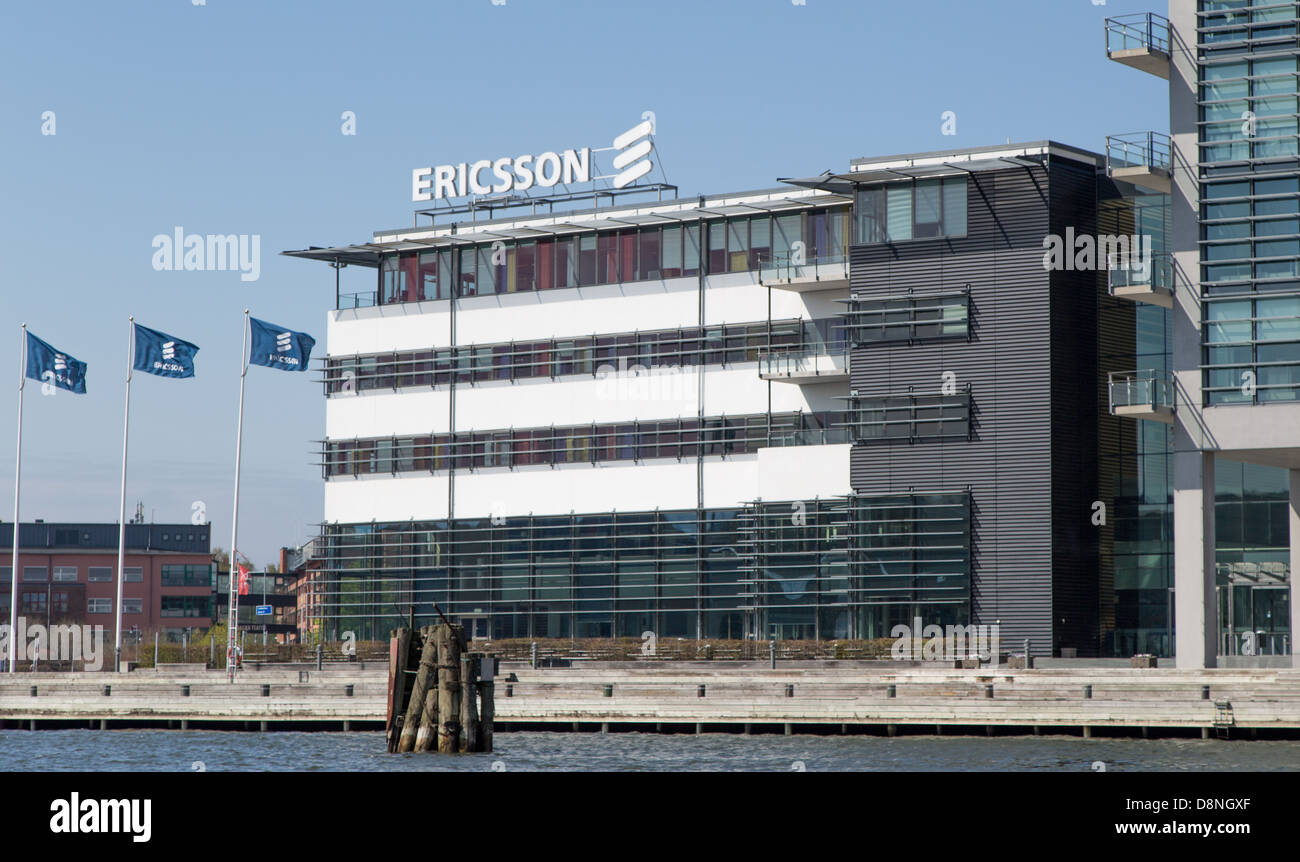 The offices of wireless telecommunication giant Ericsson in Gothenburg ...