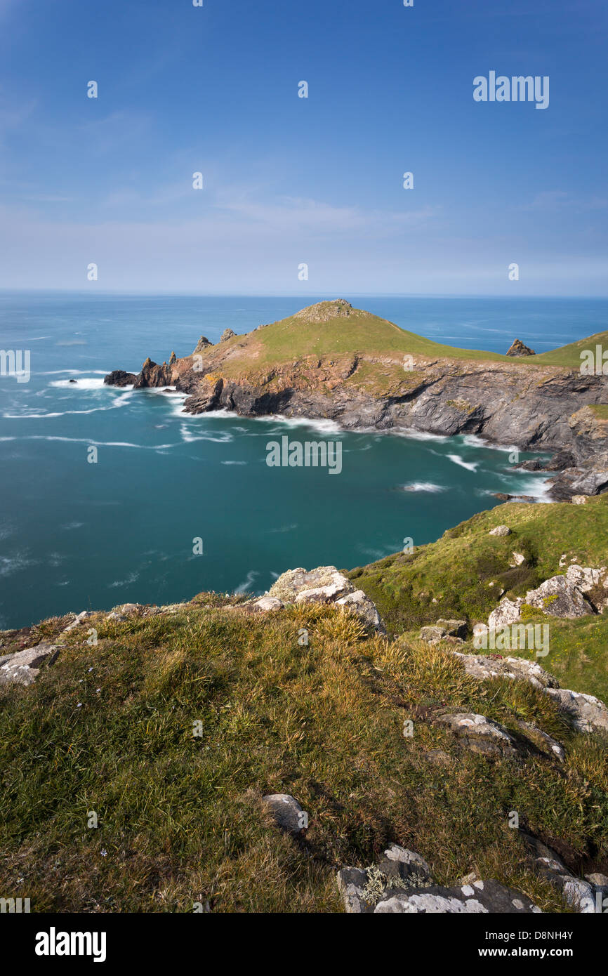 The Rumps Pentire Head Cornwall Uk Stock Photo - Alamy