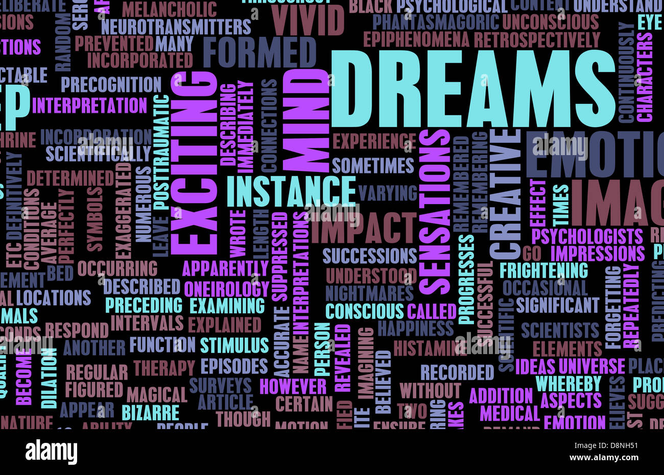 Dreams and Creative Imagination that are Vivid Stock Photo - Alamy