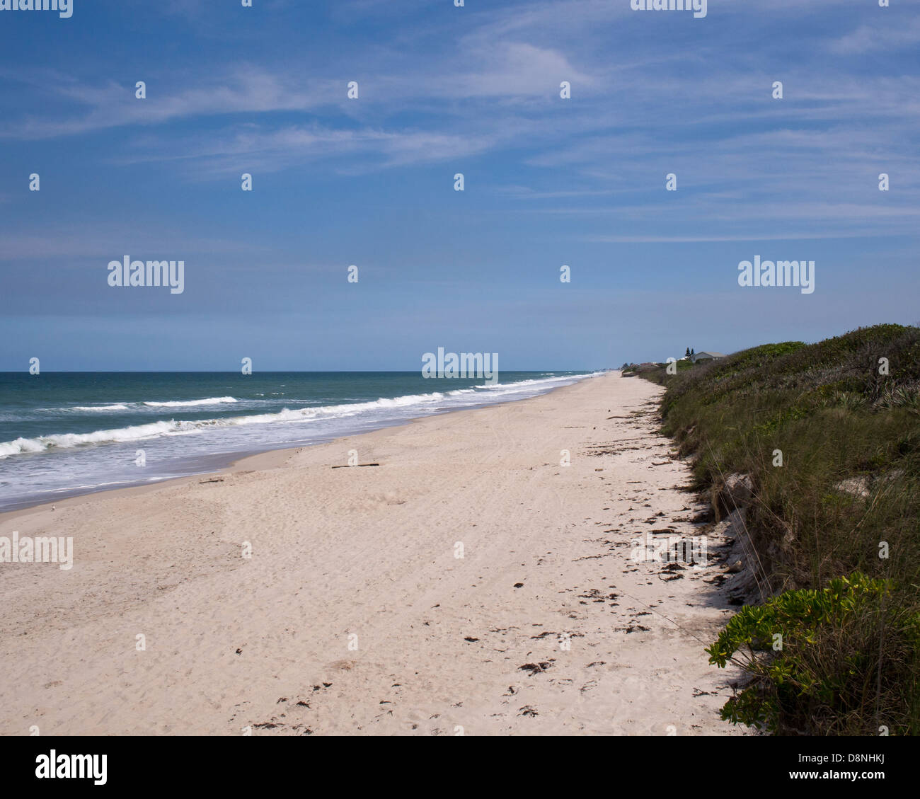 Beaches of Brevard County in Central Florida on the Atlantic Ocean ...