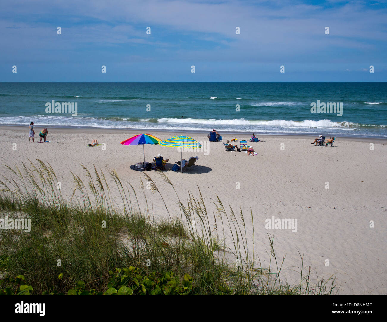 Beaches of Brevard County in Central Florida on the Atlantic Ocean ...