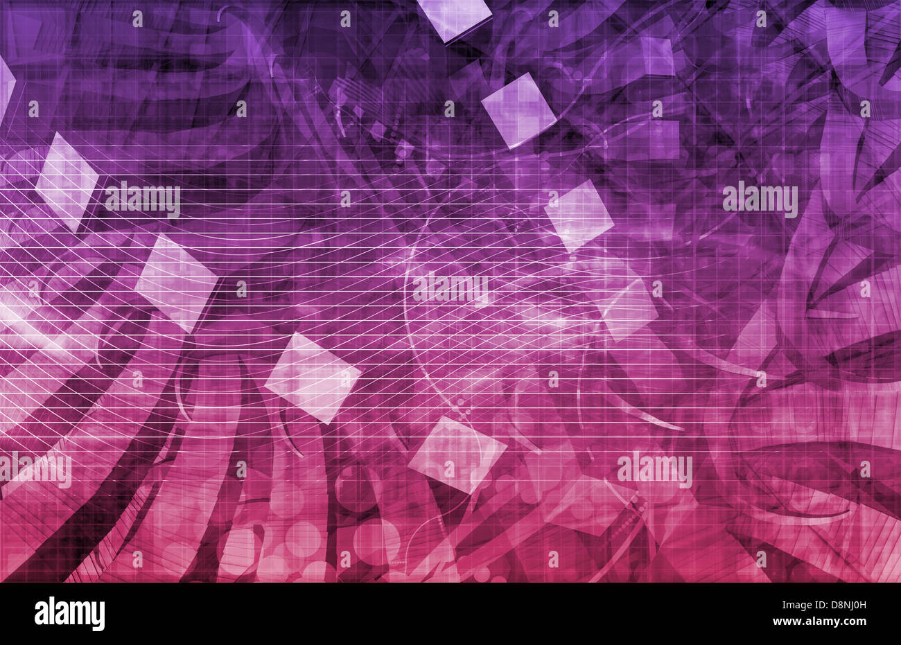 Digital Signal Technology Abstract as Pattern Art Stock Photo - Alamy