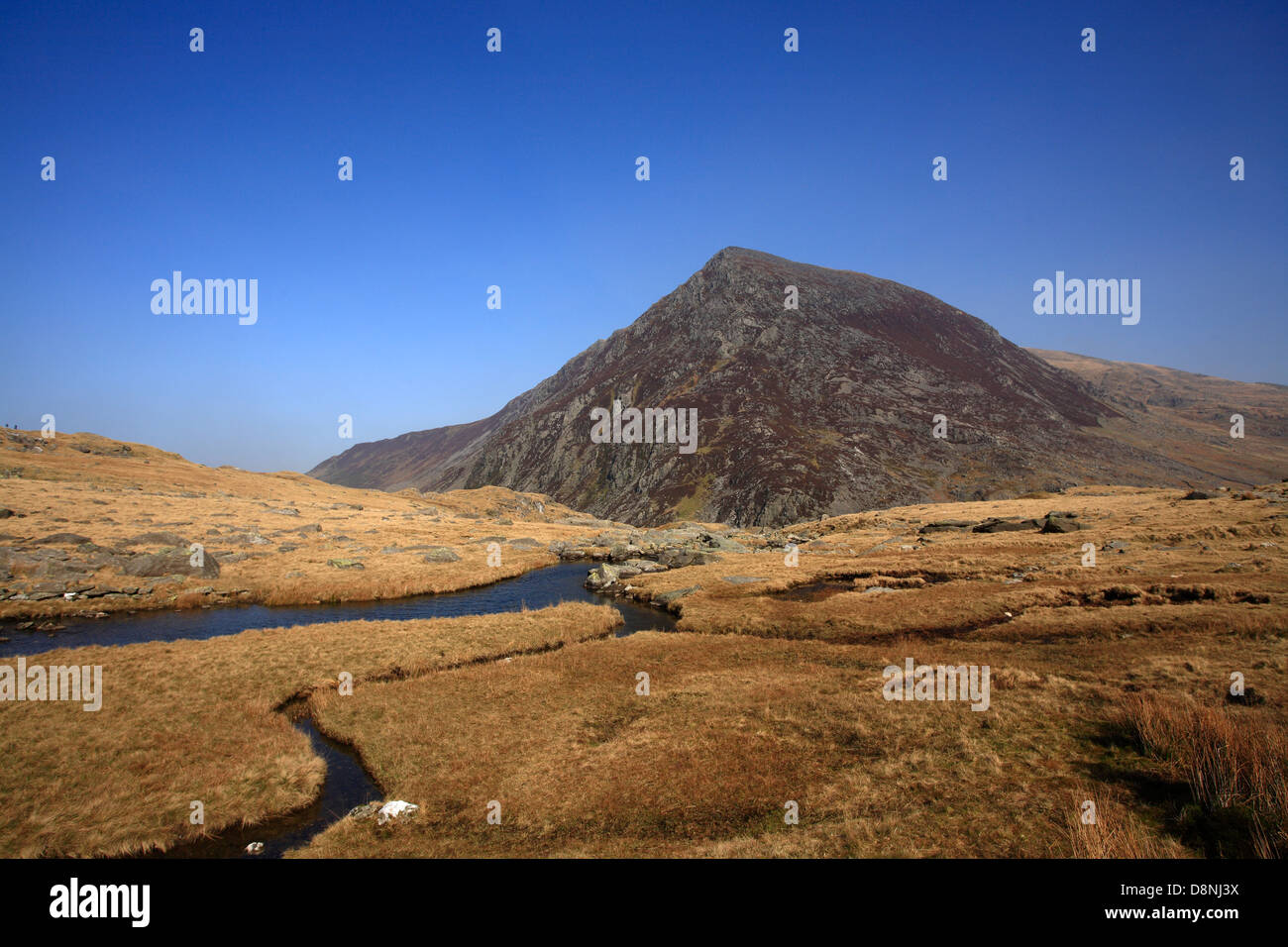 Carnedd Llewelyn Mountain Snowdonia Gwynedd North Wales UK United ...