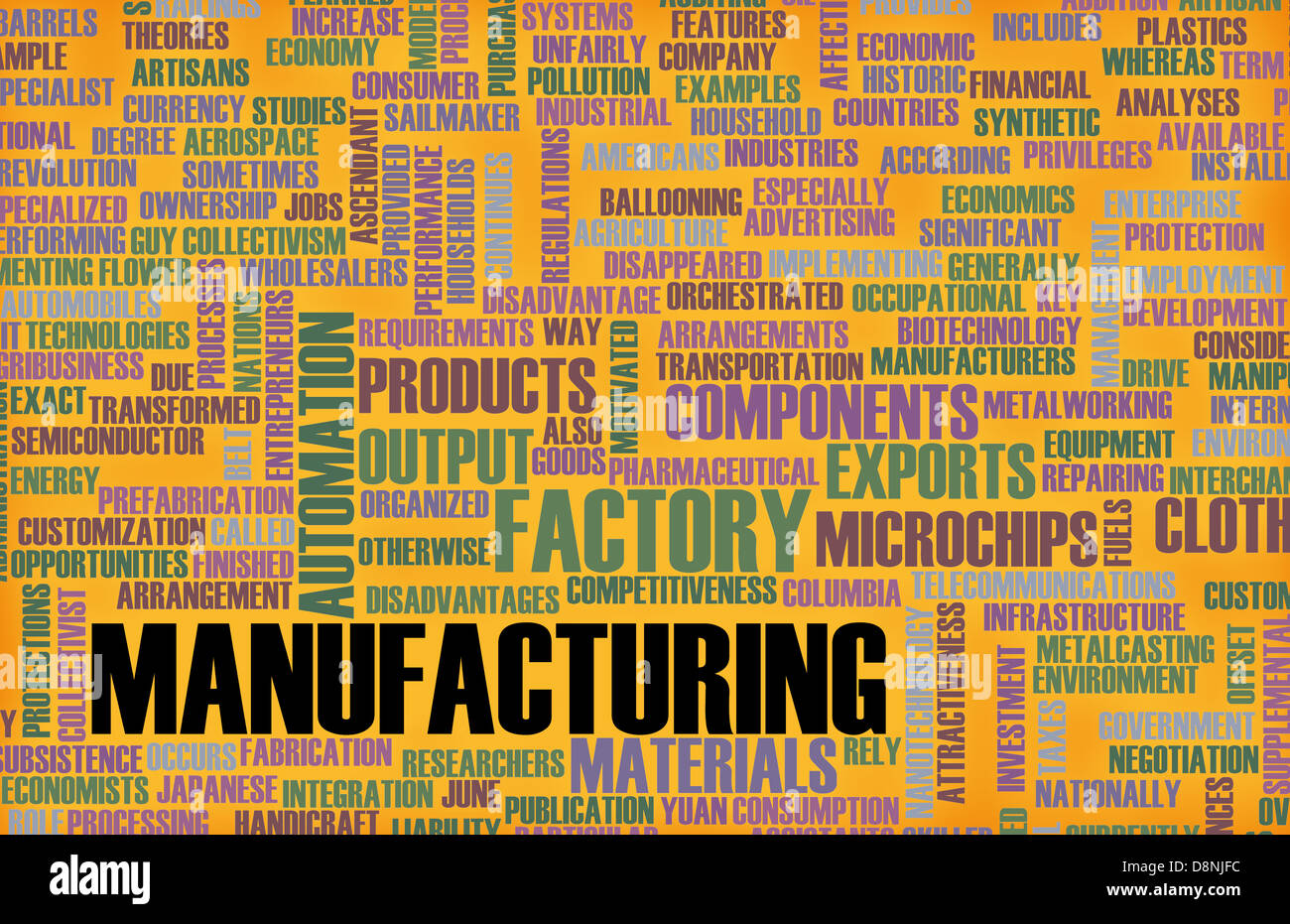 Manufacturing Machinery Process as a Art Concept Stock Photo - Alamy