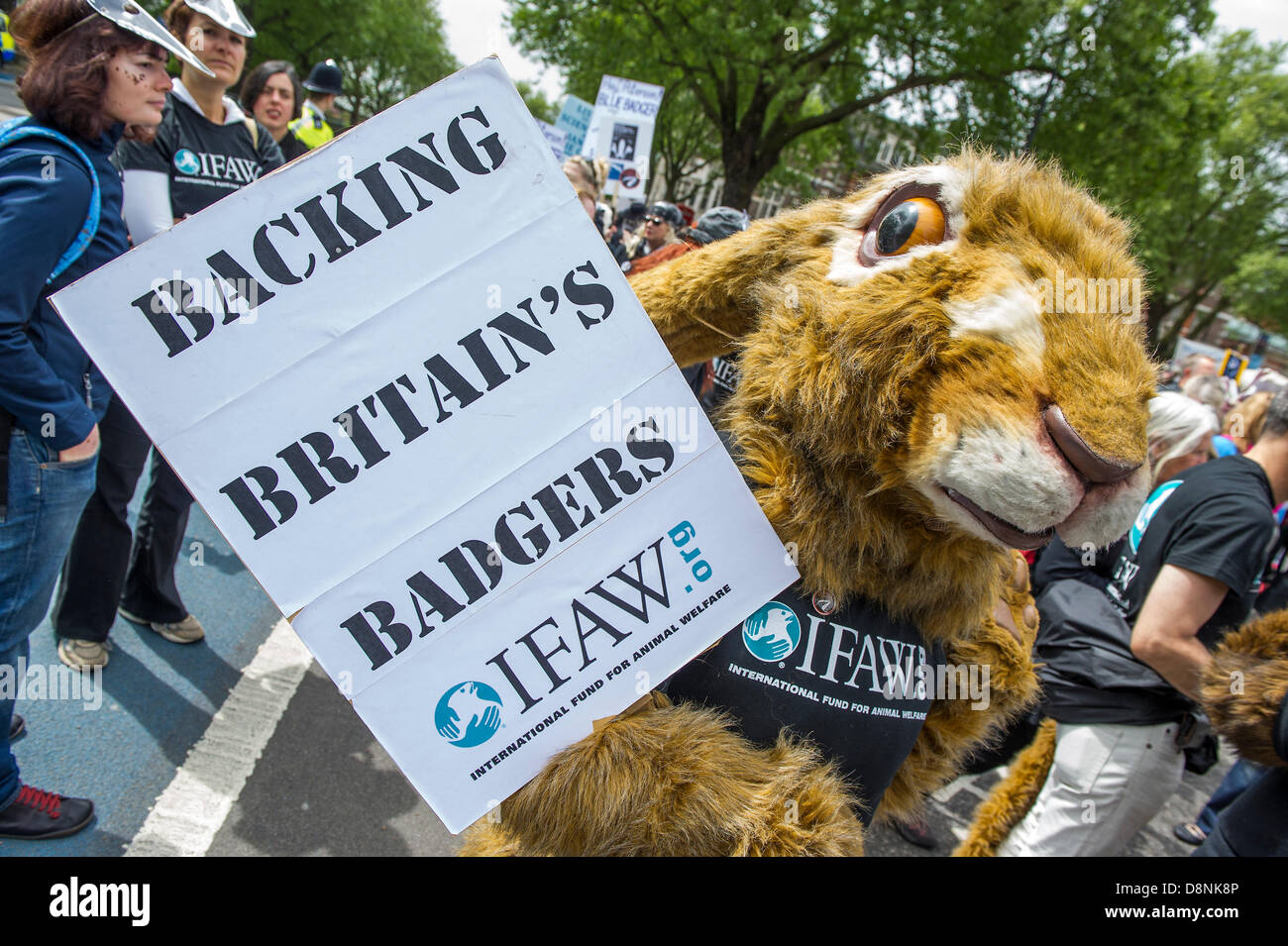 Animal rights rally hi-res stock photography and images - Alamy