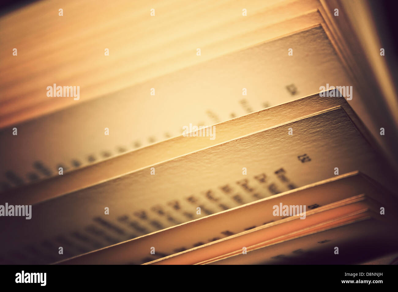 open vintage book Stock Photo - Alamy