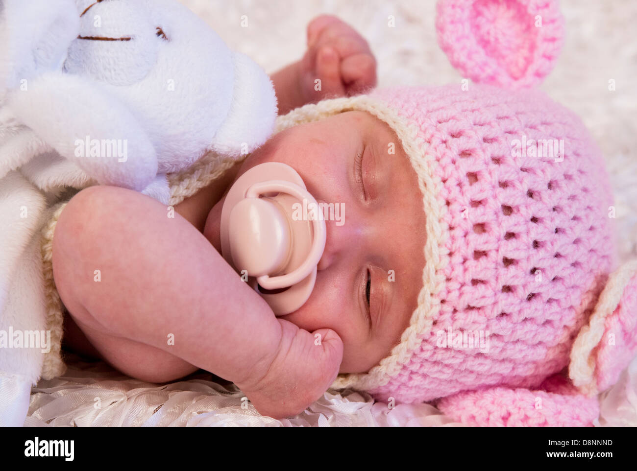 baby girl pink Stock Photo - Alamy