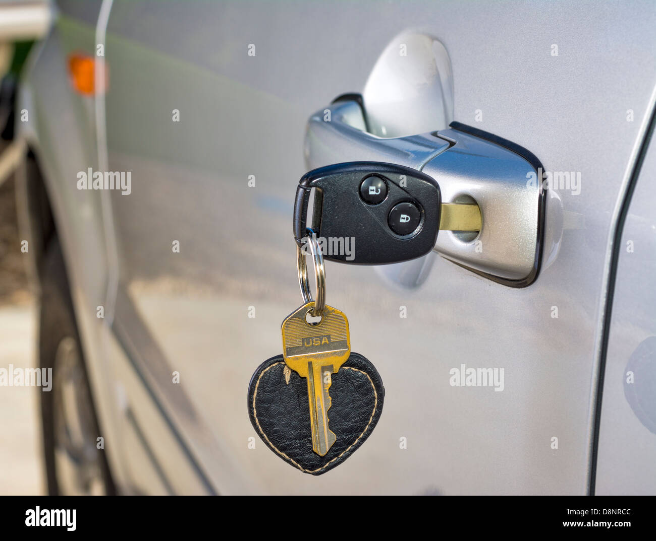 Car key in lock hi-res stock photography and images - Alamy