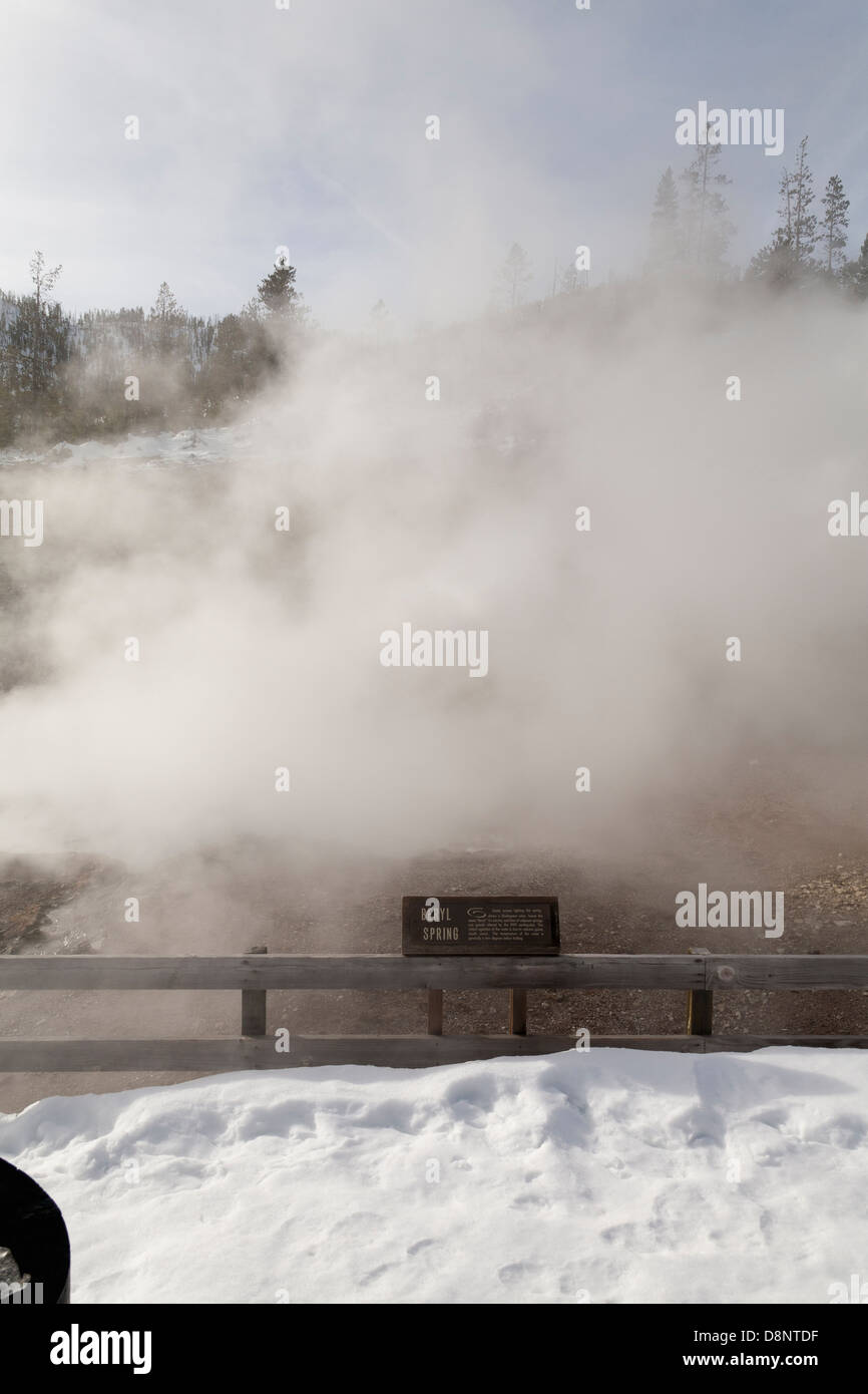 Beryl spring yellowstone hi-res stock photography and images - Alamy