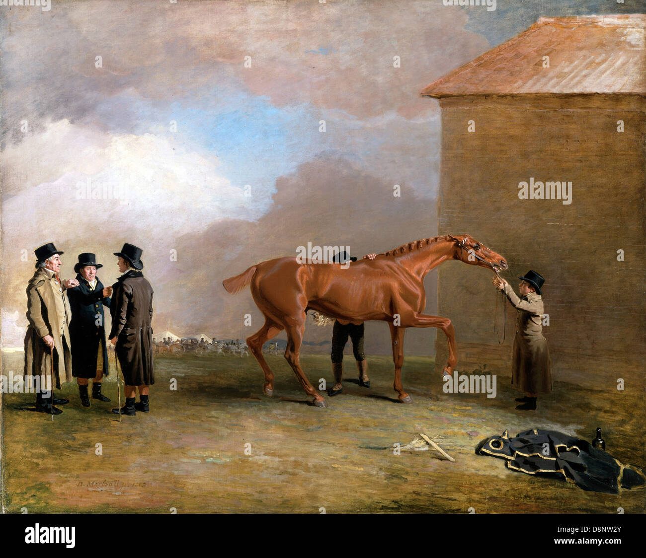 Benjamin Marshall, Mully Moloch 1803 Oil on canvas. Yale Center for ...