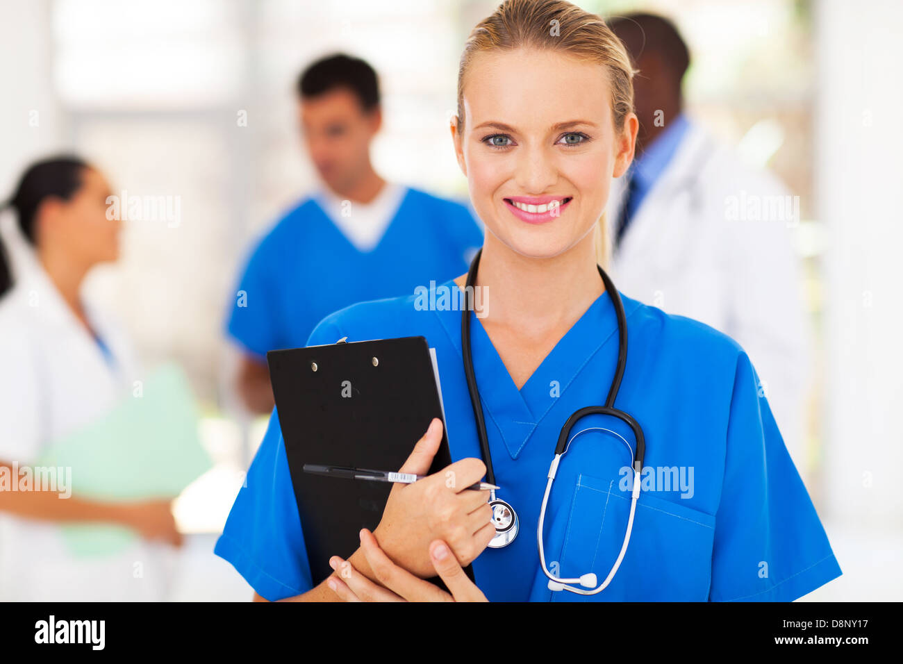 Female care worker hi-res stock photography and images - Alamy